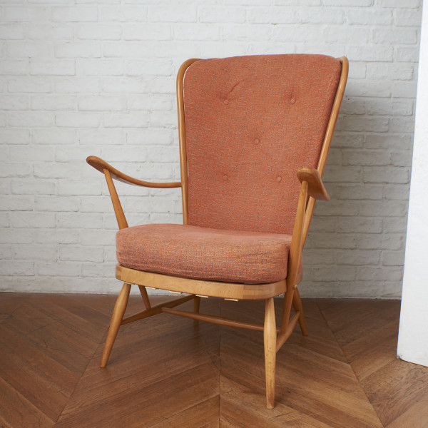 イズヤオンライン | アーコール ERCOL ウィンザー トールバックチェア 478 / ブルーラベル
